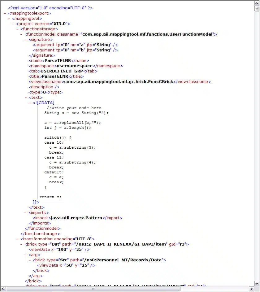 Fun With SAP PI Message-Mapping - DataXstream OMS+